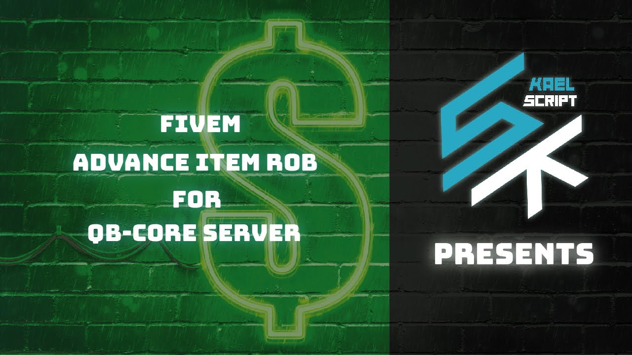 Kael | Item Rob System | QB-Core - YouTube