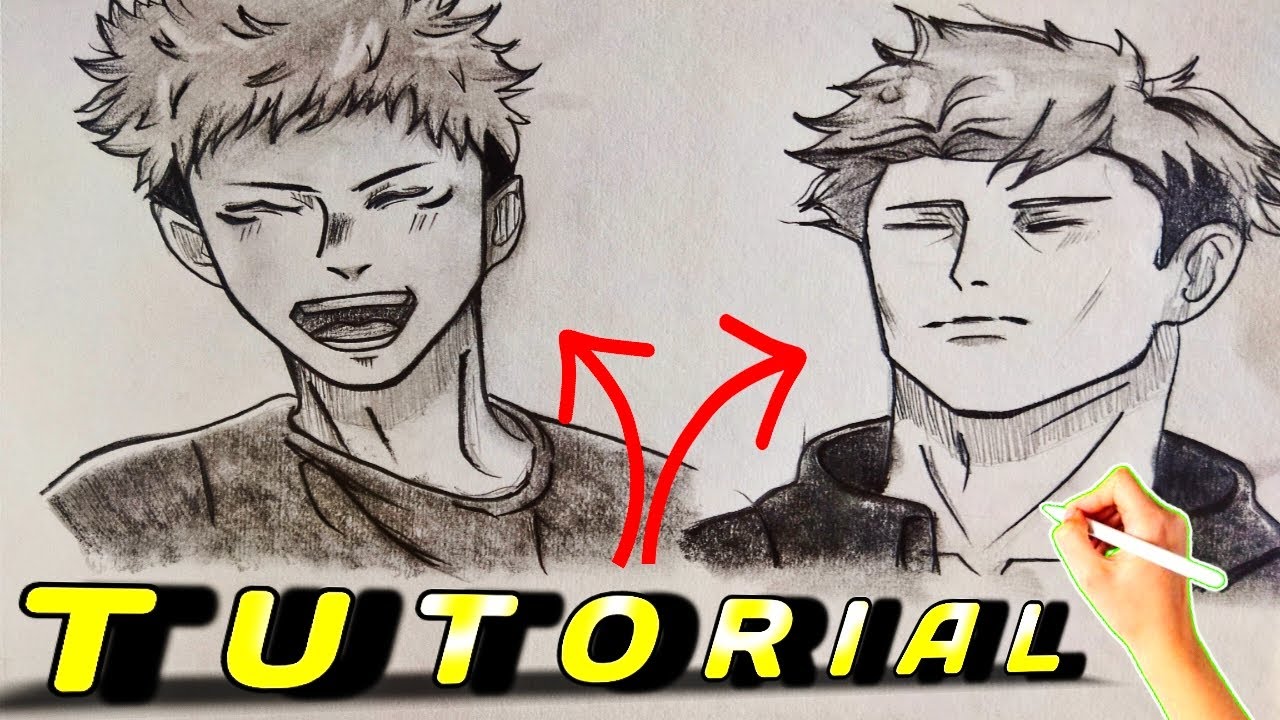 How to Draw Anime Character | step by step tutorial | (for beginners)🖊️ ...