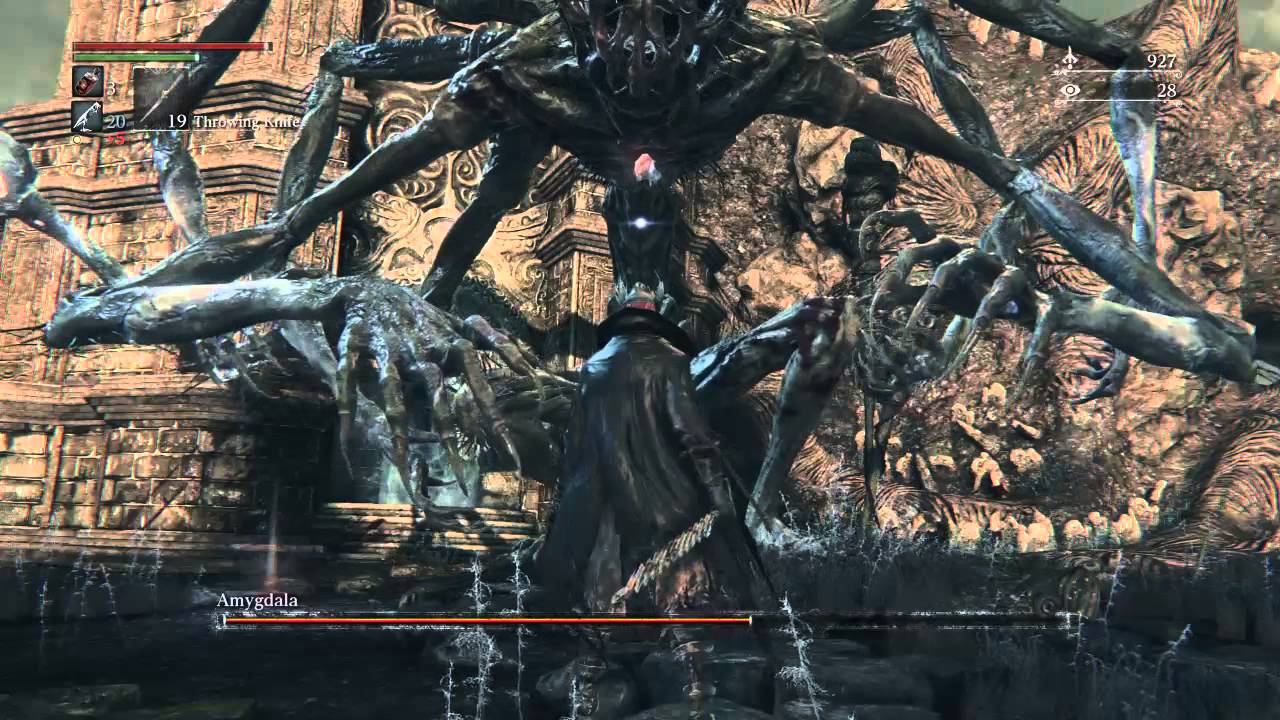 Bloodborne - Amygdala Boss Fight - YouTube