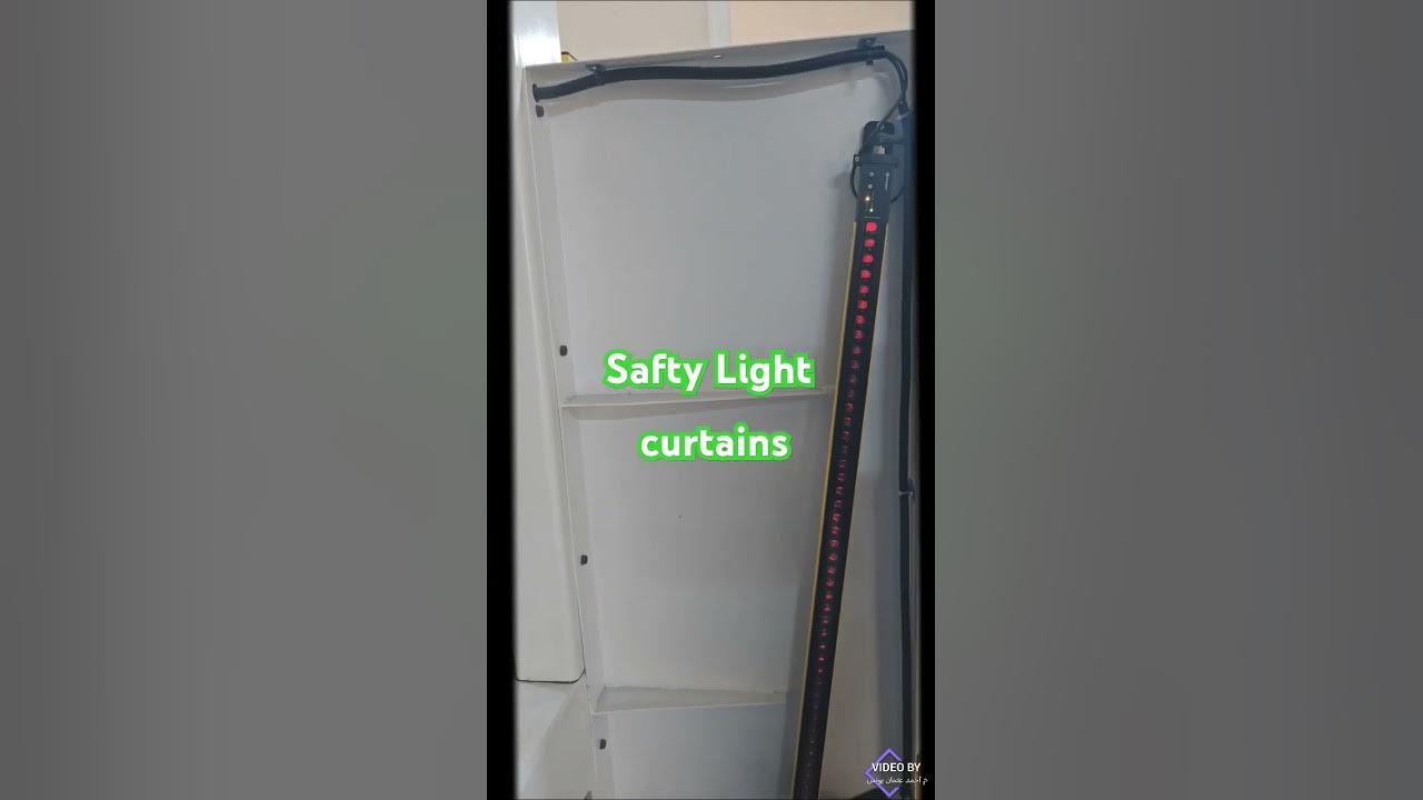 safty Light curtain - YouTube