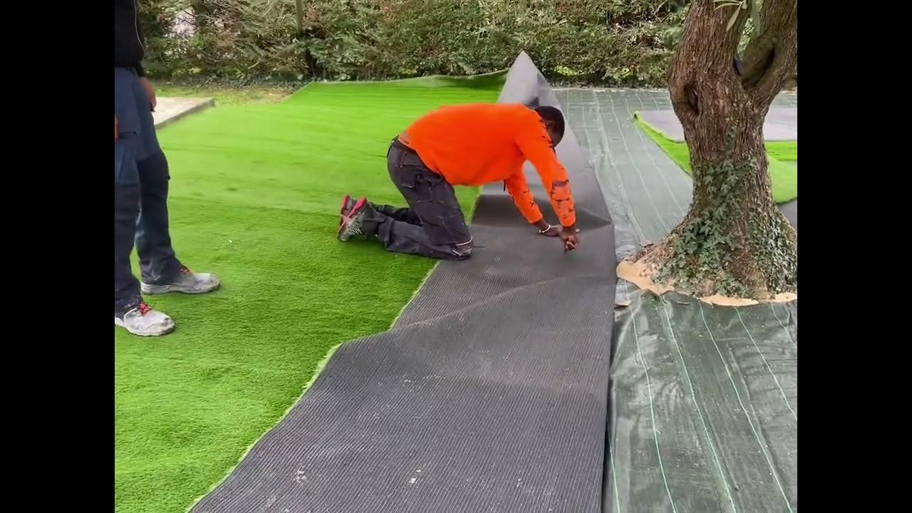Comment poser du gazon synthétique, on vous donne tous les conseils et les techniques Tuto 🌵 ...