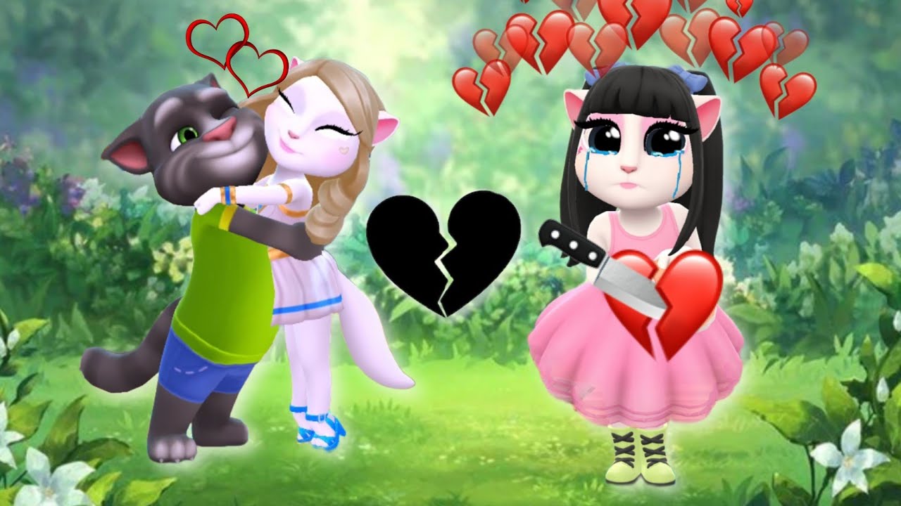 Cute 🥺 and Sad 😢 Angela vs Her Tom with another girl 😭 I New Update ...