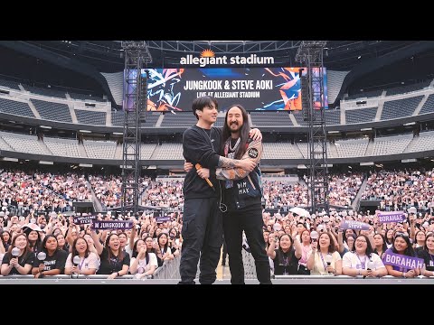 Wow, what a surprise! BTS's Jungkook didn't expect Steve Aoki to come to see him.