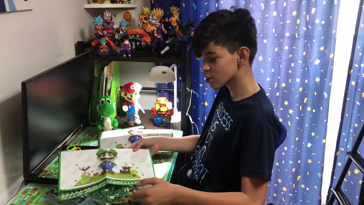 Nanoblock super Mário - YouTube