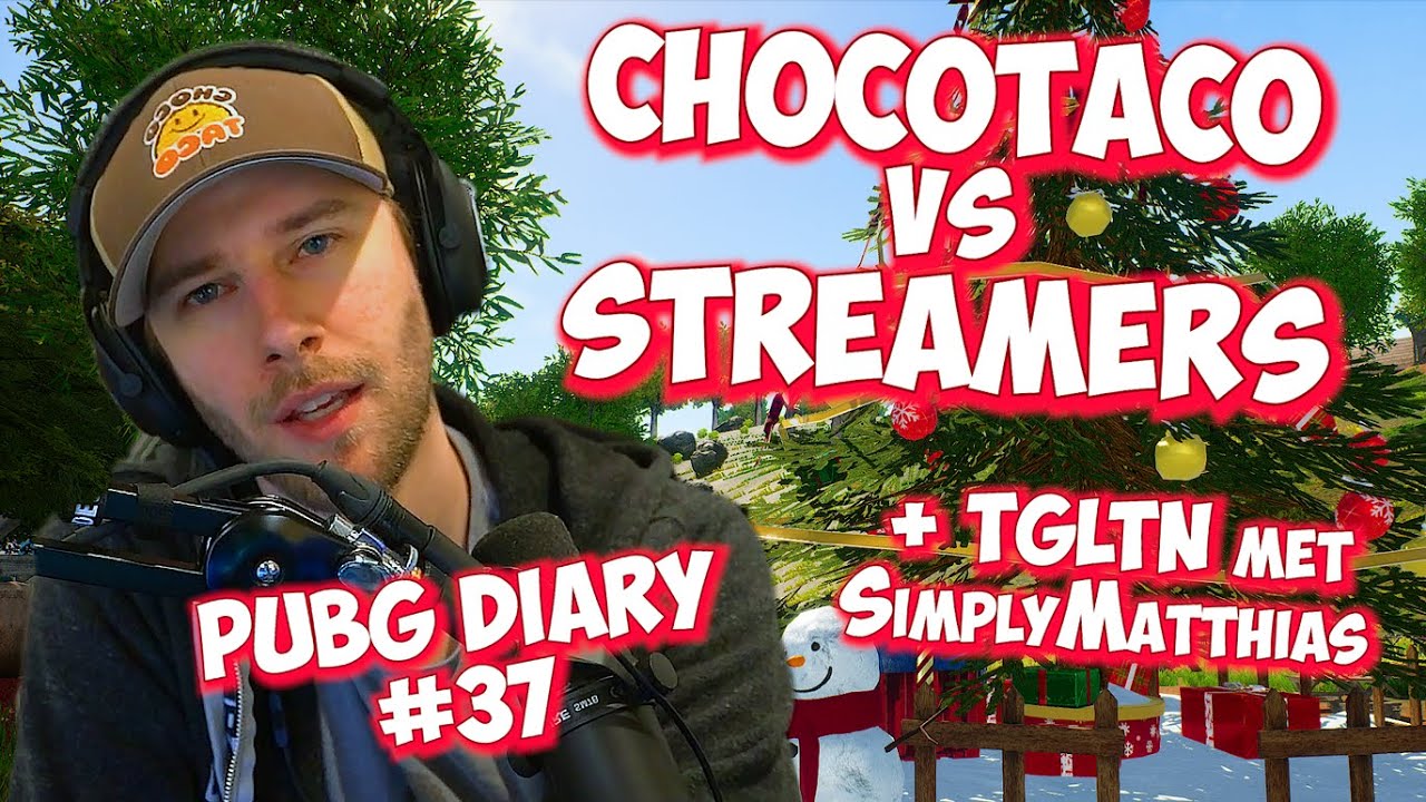 ChocoTaco vs Streamers | Streamer Vs Streamer | PUBG DIARY #37 - YouTube