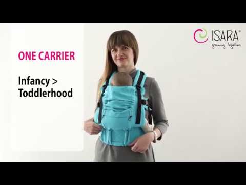 ISARA The Trendsetter V3 - the multidimensional adjustable baby carrier