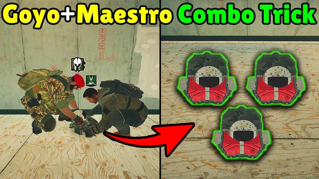 *NEW* Goyo & Maestro Trap Trick To Counter Plant Safely - Rainbow Six ...
