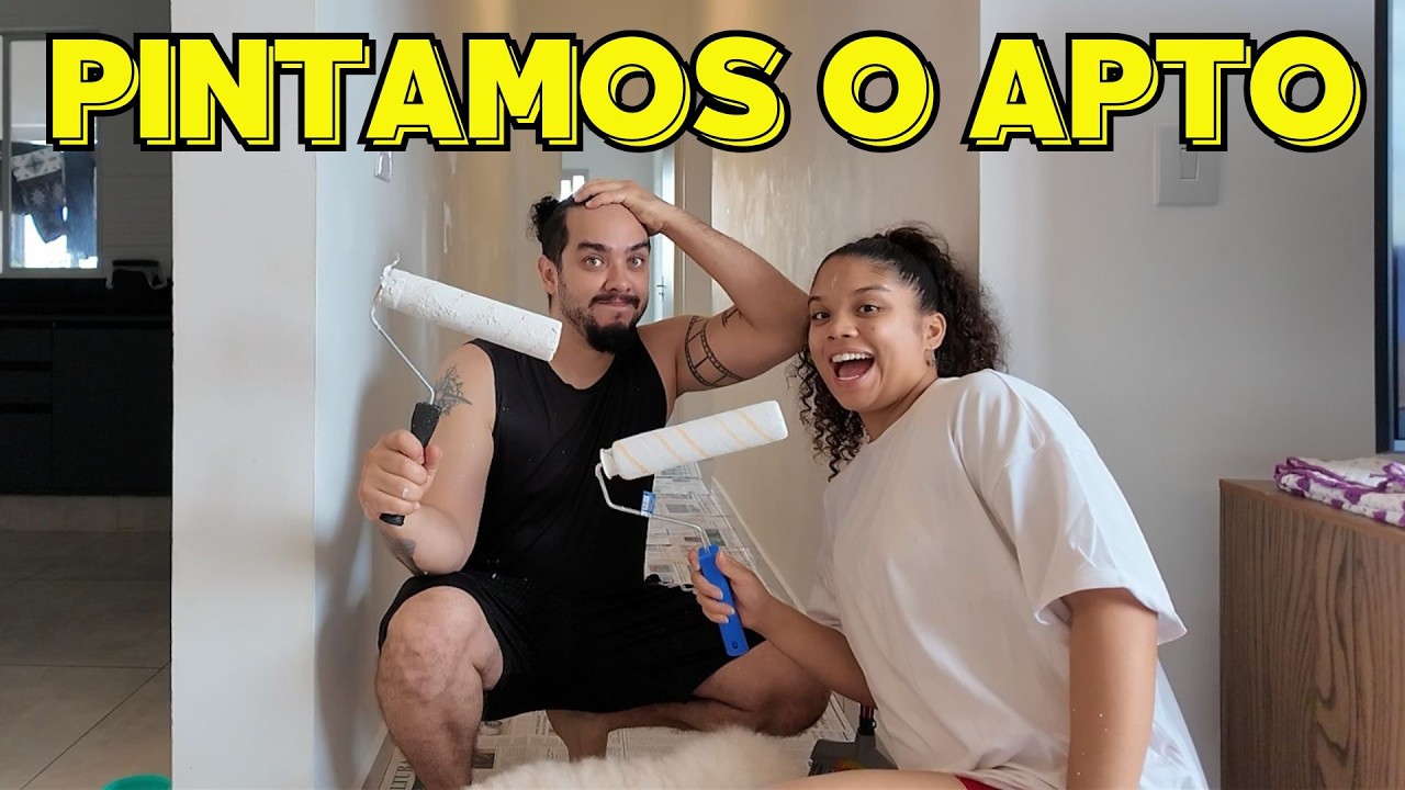 PINTAMOS NOSSO APARTAMENTO SOZINHOS - YouTube