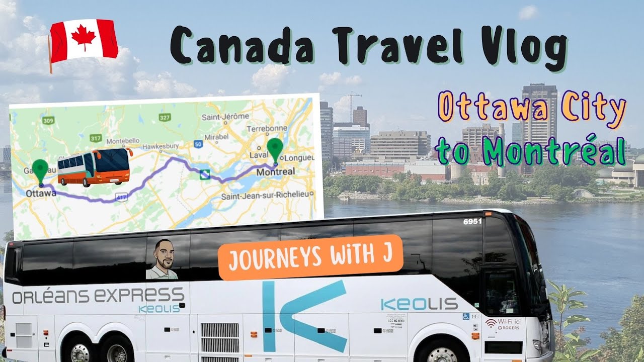 CANADA 🇨🇦 VLOG: Orleans Express from Ottawa to Montréal - YouTube