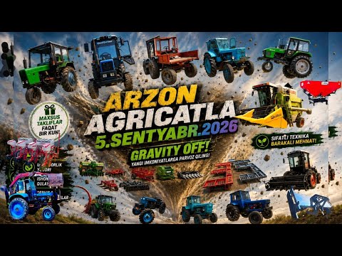 Qibray Agriparts Group Agrigatla Arzon Narxida 5.Sentiyabir.2026 Belarus Mtz Ttz T28 T40 Jatka T-16