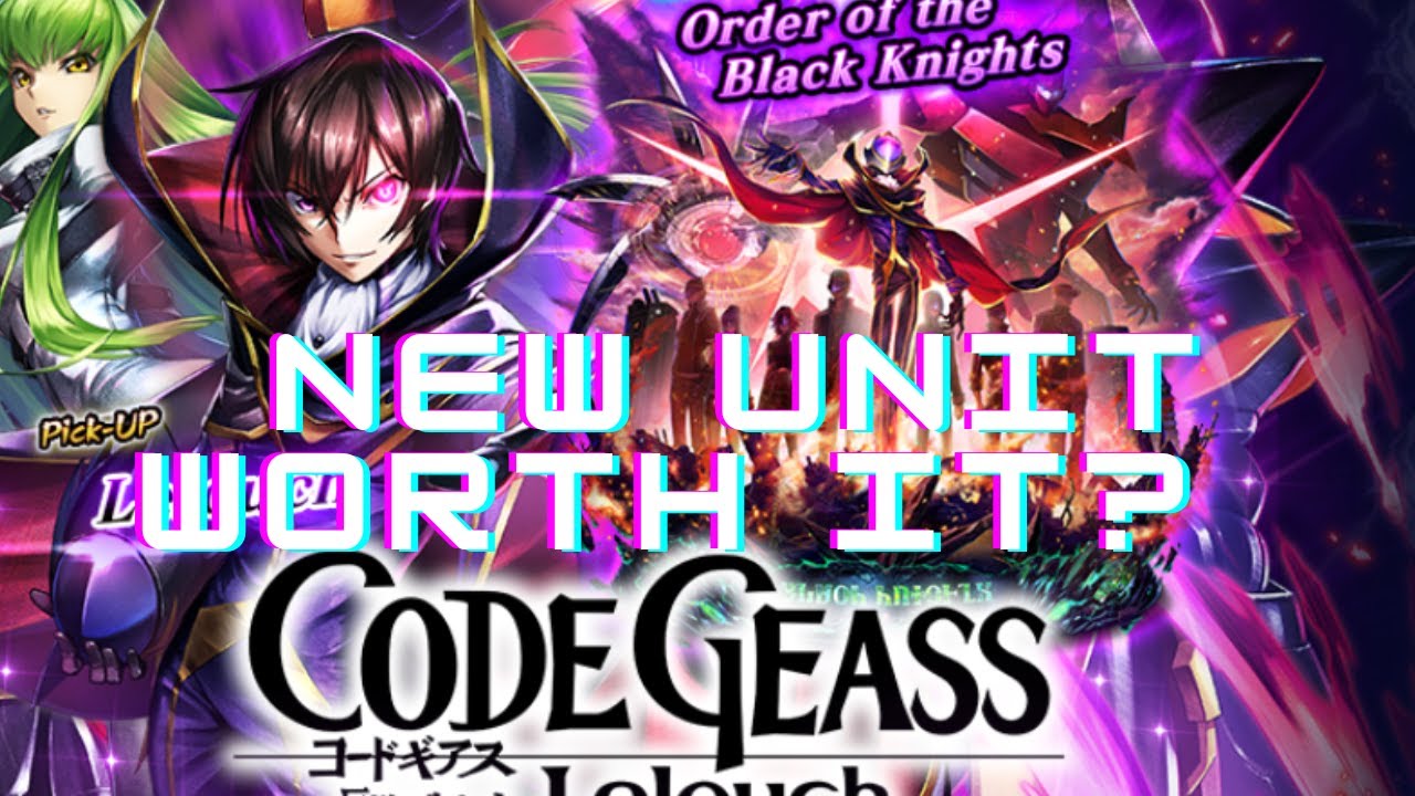 Last Cloudia x Code Geass: Lelouch of the Rebellion Collaboration Event ...