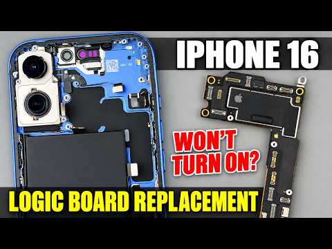 iPhone 16 Logic Board Replacement | Fix No Power, Boot Loop & Random Restarts