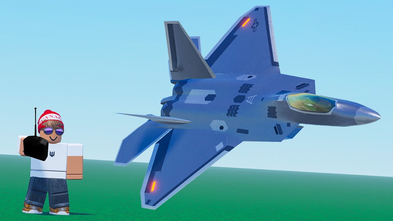 ROBLOX RC PARK as a Flight Simulator - YouTube