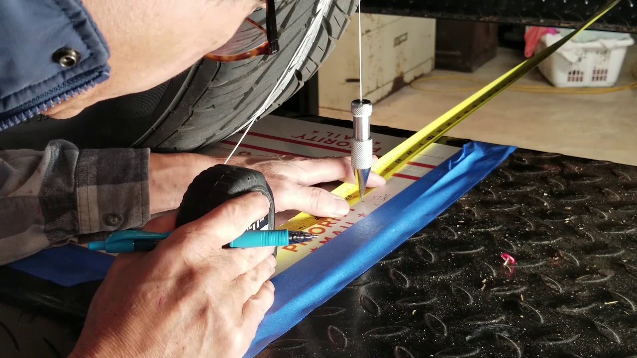 Toe in adjustment - YouTube