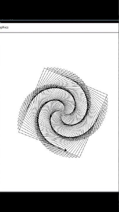 Python Programpythonturtle Youtubeshorts Turtle Turtlegraphics Youtubeshorts Shortvideo
