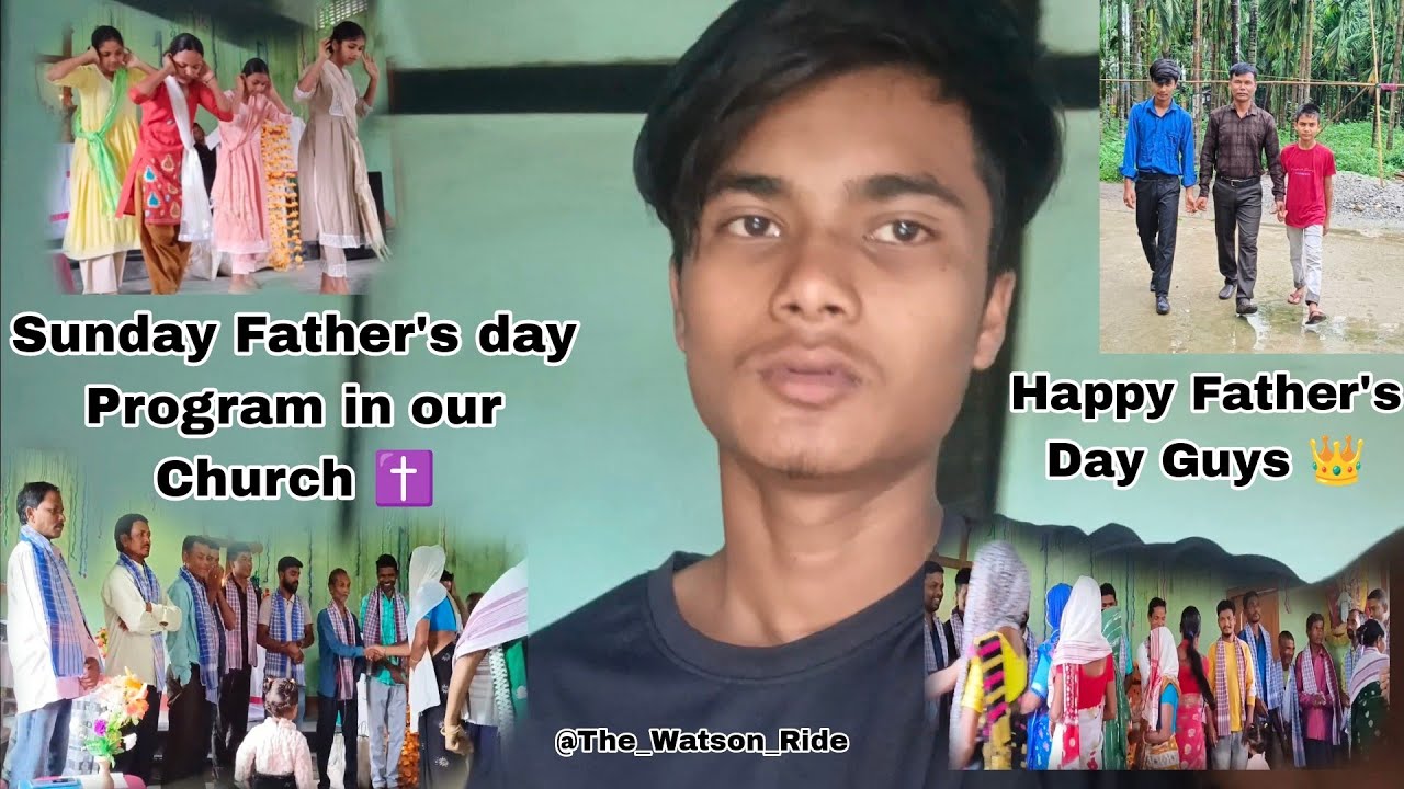 Happy Father's day Program in our Church Guys @the_watson_ride #viral # ...