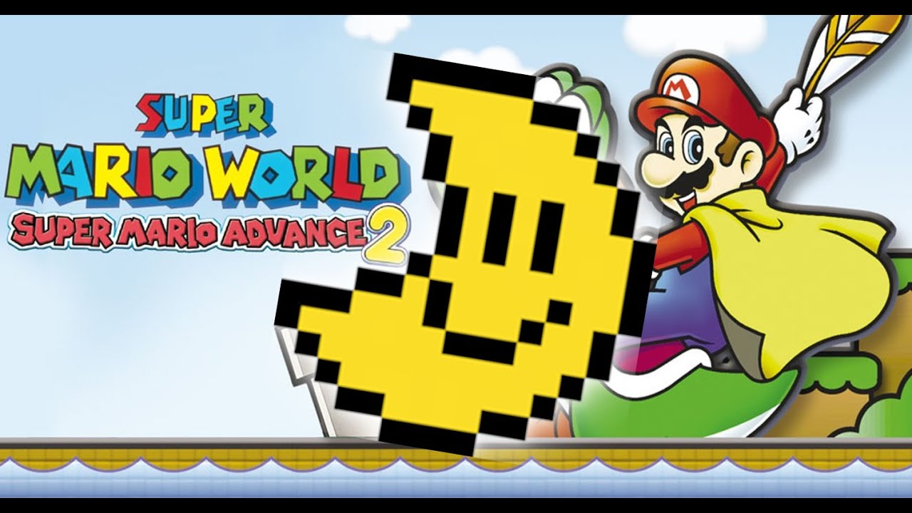 Super Mario World Easter Egg: Luna en el primer nivel - YouTube