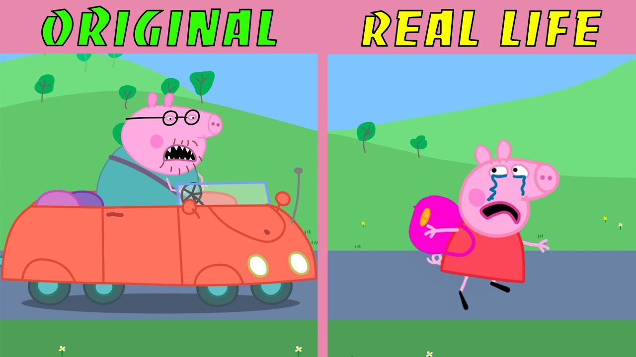 Peppa Pig Daddy Angry !! - Peppa Pig Original vs Real life | Peppa Pig ...