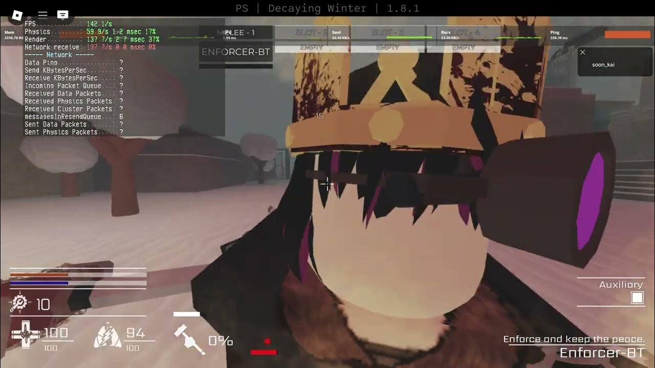 Decaying winter Gamemode: Challenge Showdowner, Perk Berserker - YouTube