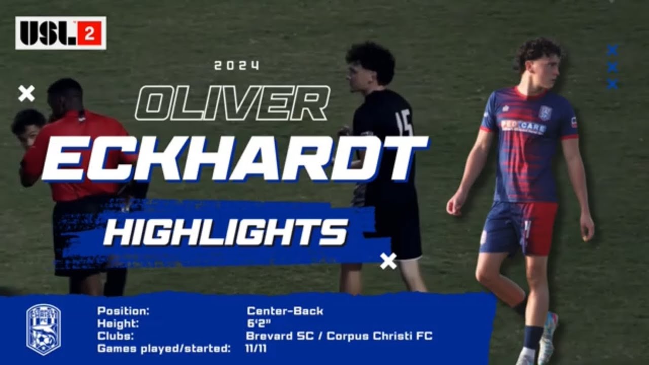 Oliver Eckhardt • USL2 Highlights • 2024 - YouTube