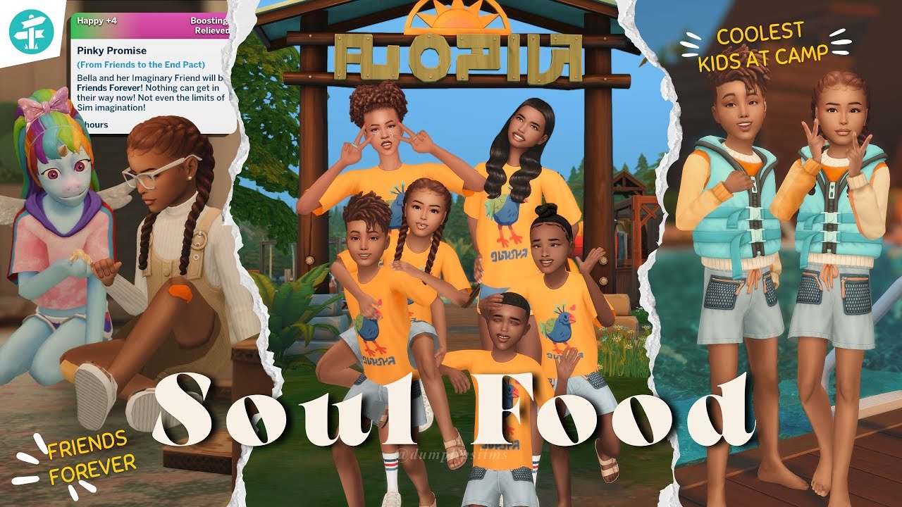 Coolest Kids on the Block | Soul Food Legacy Challenge EP. 6 | Sims 4 ...
