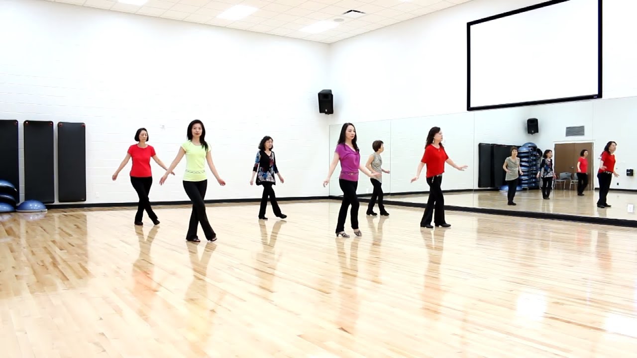 It's All For You - Line Dance (Dance & Teach in English & 中文) - YouTube