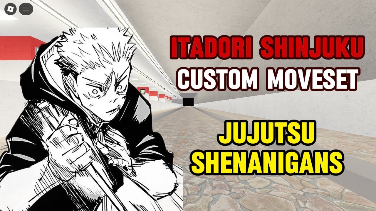Itadori Shinjuku (+ Domain) custom moveset - Jujutsu Shenanigans - YouTube