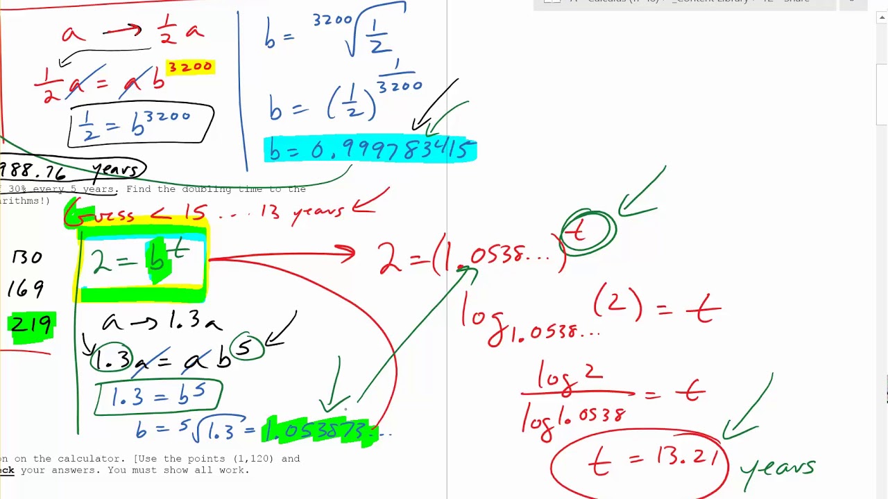 T2 Day 1 - Calculus - YouTube