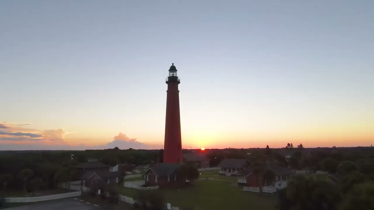 Sunset at the Ponce de Leon Inlet Lighthouse Florida - YouTube
