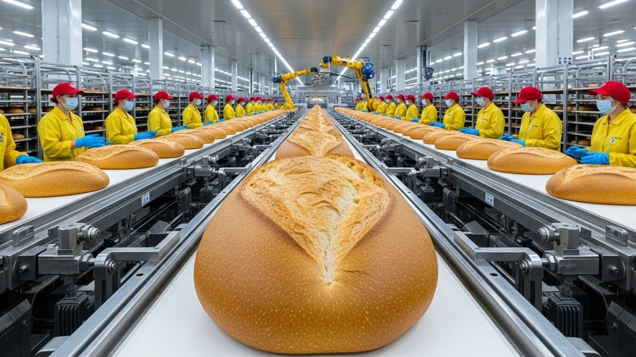 Inside the Automated Bread Factory – How Millions of Loaves Are Made ...