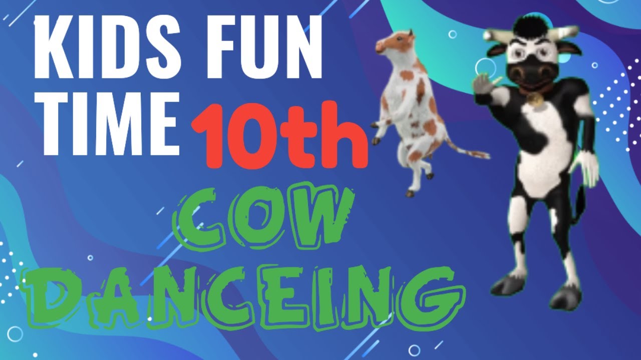 Kids Fun Time Cow Danceing. Bachon ki pasand gaiye ka nachna - YouTube