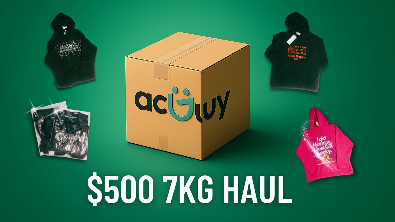 We Spent $500 on AcBuy – Here’s What We Got… (7KG CLOTHING HAUL) - YouTube