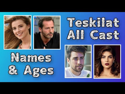 Teskilat Actors Real Name And Age | Teskilat Episode 1 Ankara | Episode ...