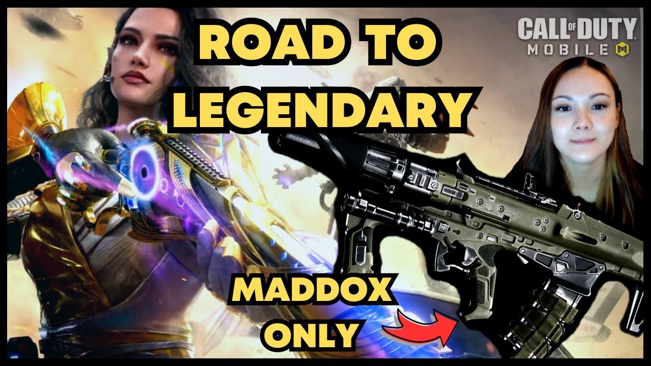 Road to LEGENDARY using the MADDOX only! [Brief Analysis, Gunsmith ...