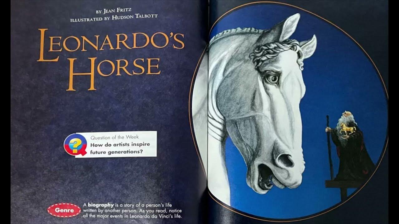 Leonardo's Horse By Jean Fritz Read Aloud - YouTube