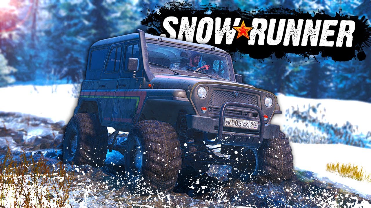 Getting My Jeep Stuck in Snow & Mud! - Snowrunner Gameplay - YouTube