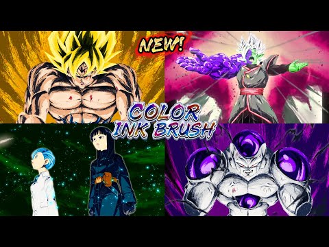 All The Colored ULTRA Ink Brush Animations!!!(April 2026)-Dragon Ball Legends 