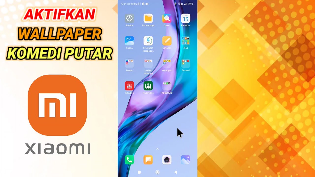 Cara Mengaktifkan Komedi Putar Wallpaper Xiaomi - YouTube