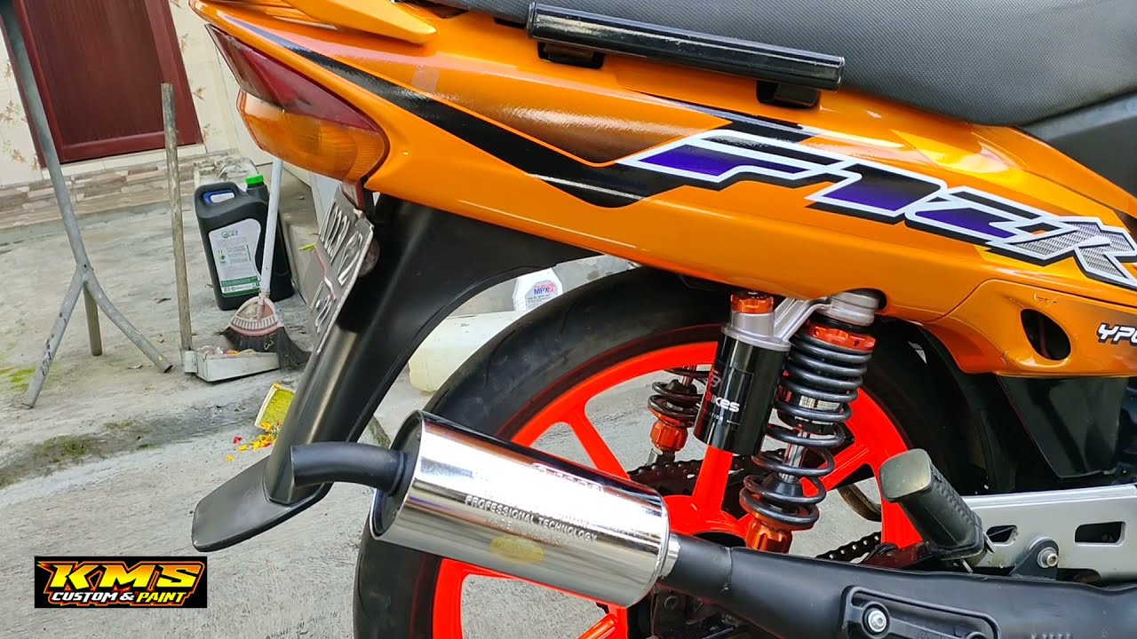 Repaint velg yamaha f1zr - YouTube