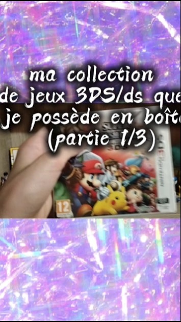 ma collection de jeux 3DS et ds en boîte partie 1 - YouTube