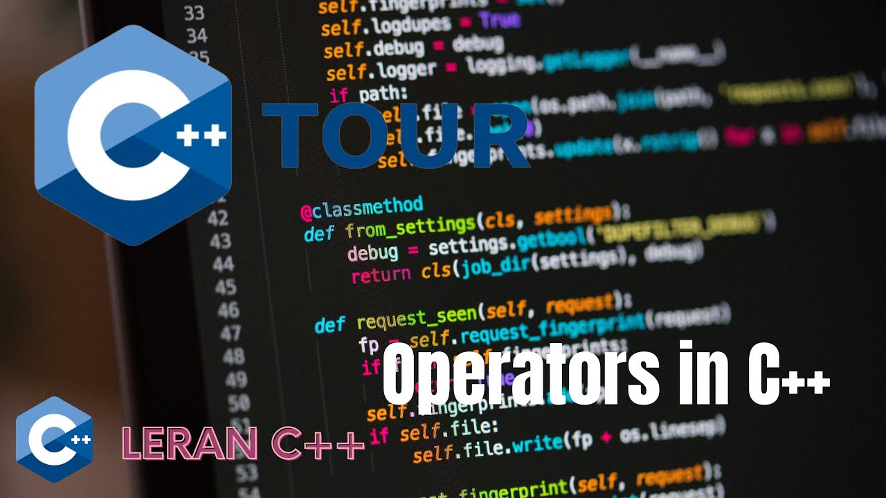 Operators in C++|Operators in C++ programming|MH Coding Tutorial | - YouTube