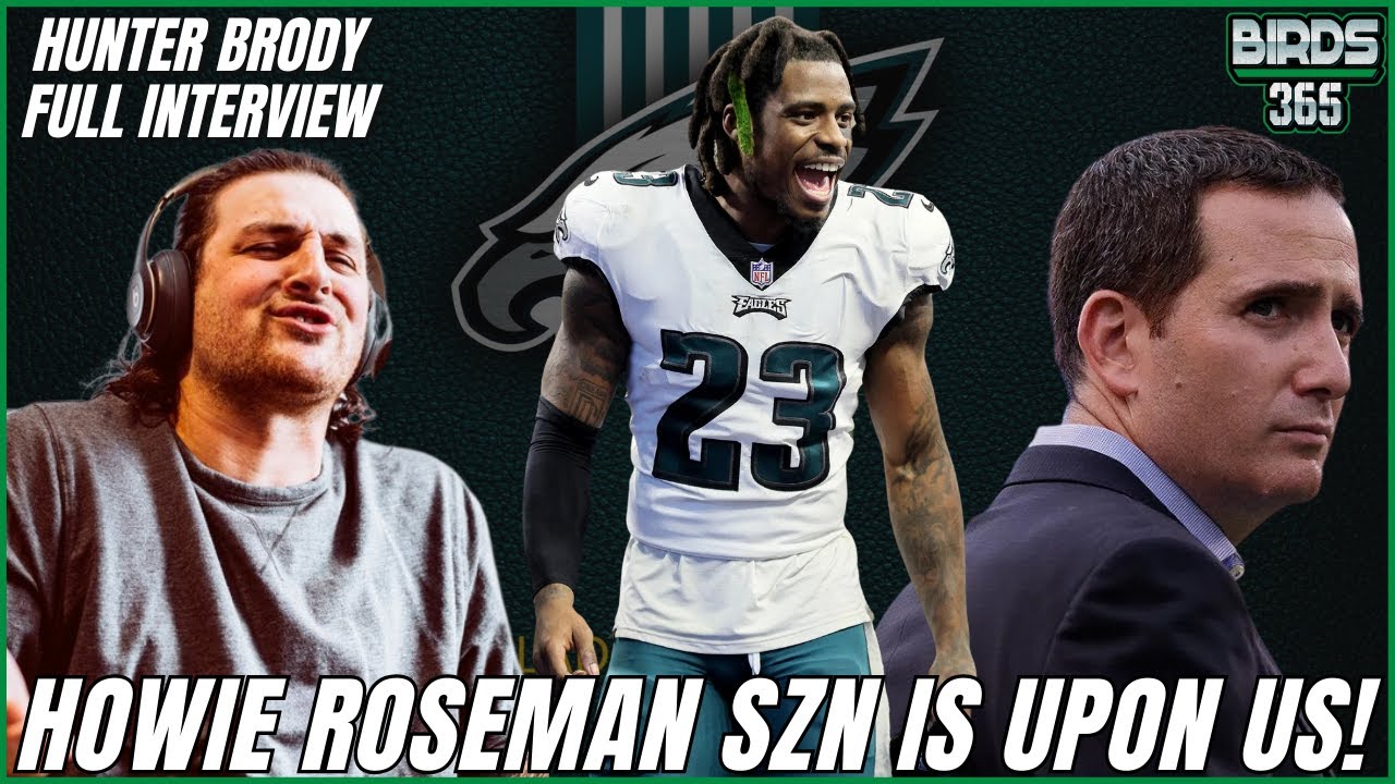Eagles Biggest Offseason NEEDS? Hunter Brody talks Safety Options ...