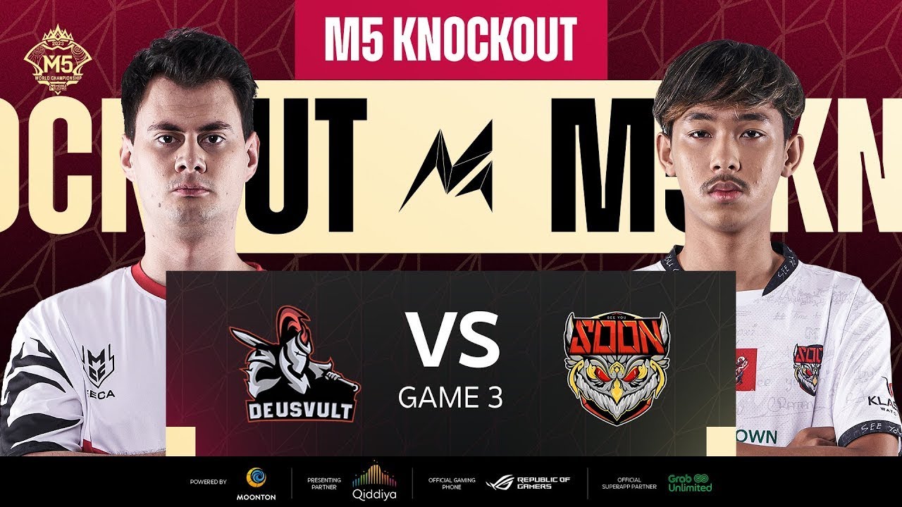 GAME 3 - DEUSVULT VS SEE YOU SOON | KNOCKOUT STAGE M5 WORLD ...