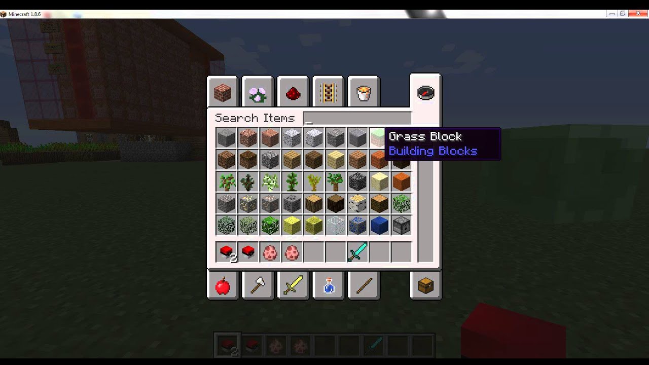 Minecraft Pokeballs Vanilla Mod Made By TheRedEngi - YouTube