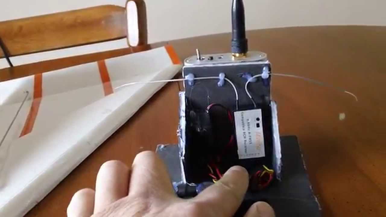 LRS REPEATER Hitec Aurora9 chainlink - YouTube