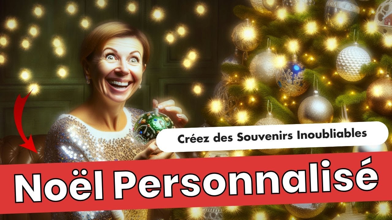 Transformez Votre Sapin Avec des Décorations Personnalisables Magiques ...