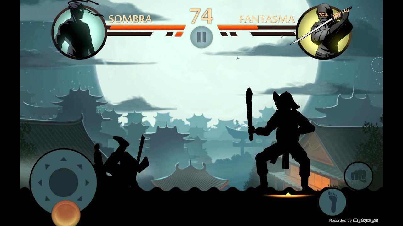 Shadow fight 2 - #4 : lutando contra o fantasma - YouTube