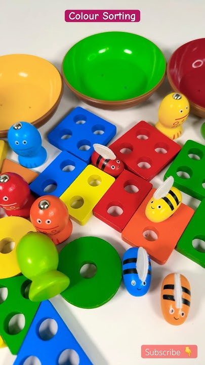 Colour Sorting | Colours | Shapes | Educational Videos for Toddlers ...