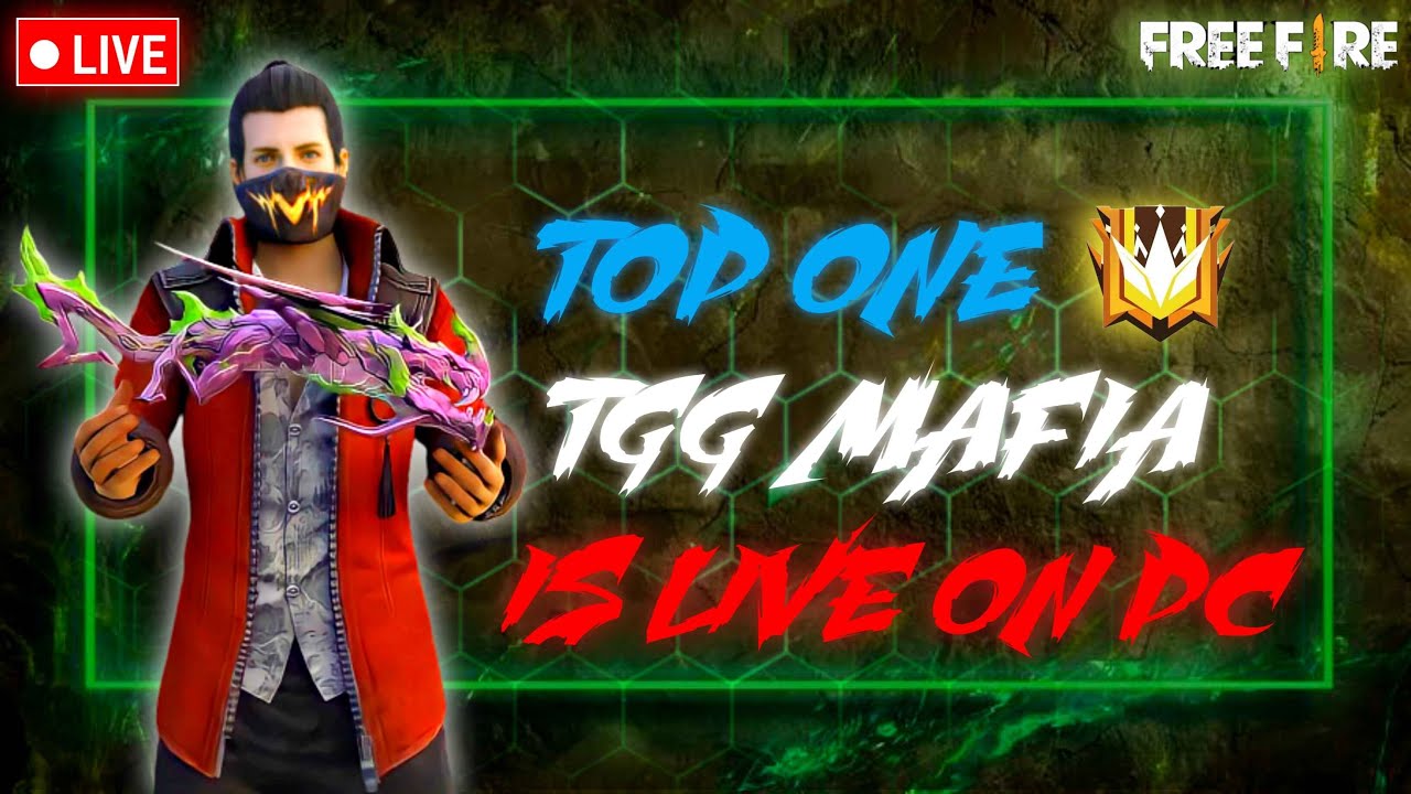 FREE FIRE LIVE WITH TGG MAFIAS #5 | @tggmafias - YouTube