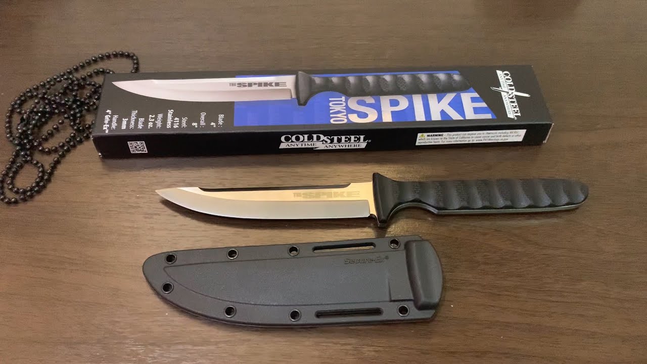 Cold Steel Tokyo Spike | Cold Steel EDC Neck Knife - Survival & Outdoor ...